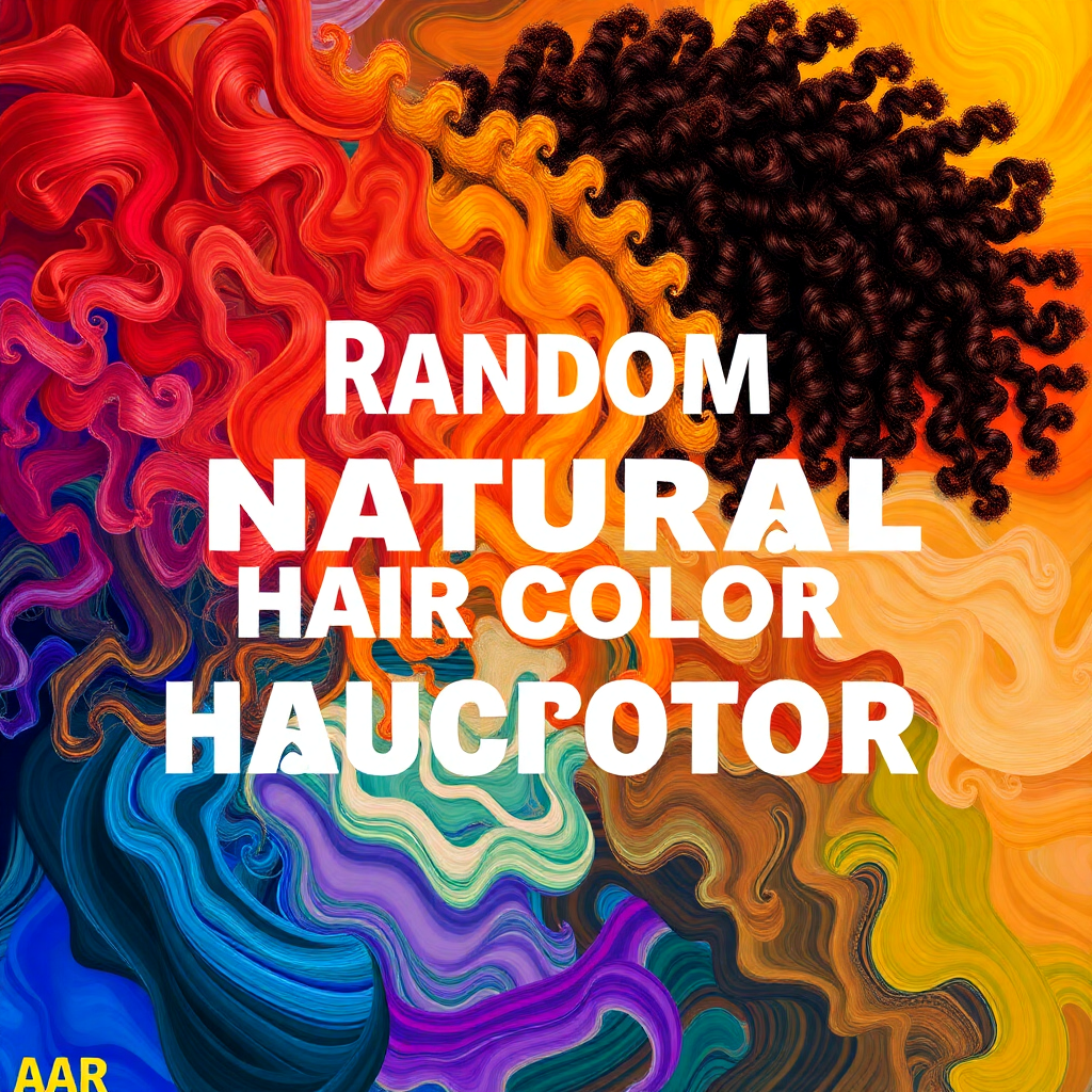 Best Random Natural Hair Color Generator | Vondy