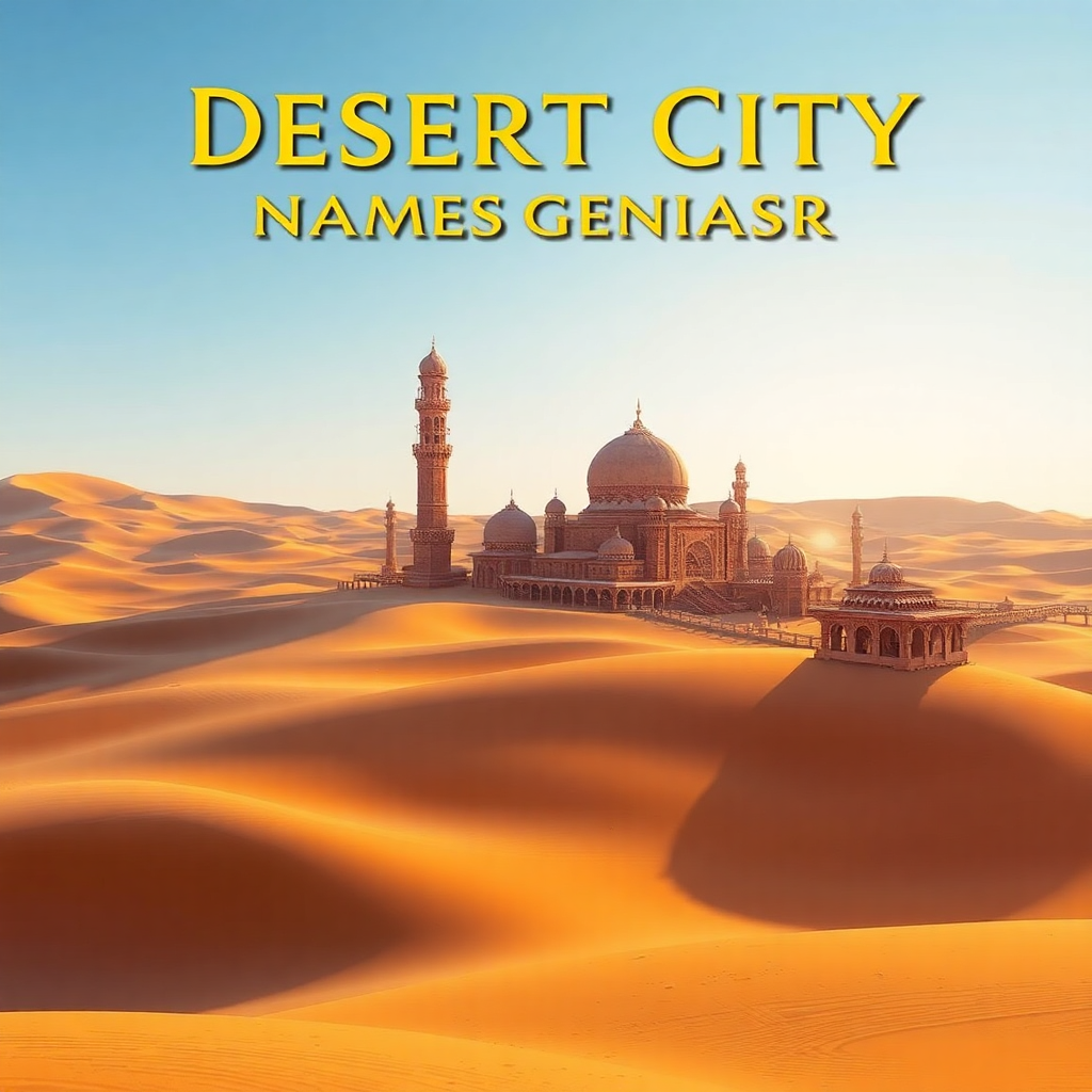 Best Desert City Name Generator | Vondy