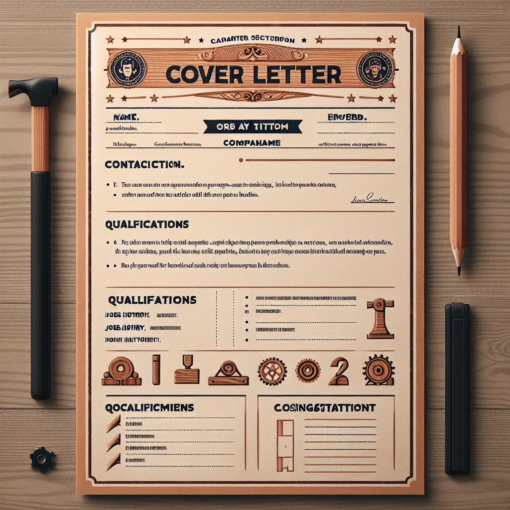 Best Carpenter Cover Letter Generator | Vondy