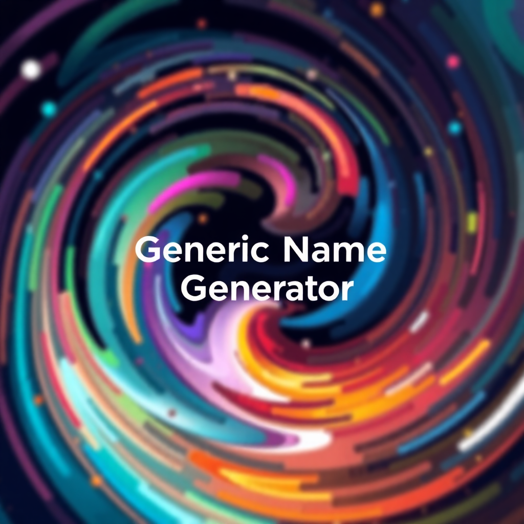 Best Generic Name Generator | Vondy