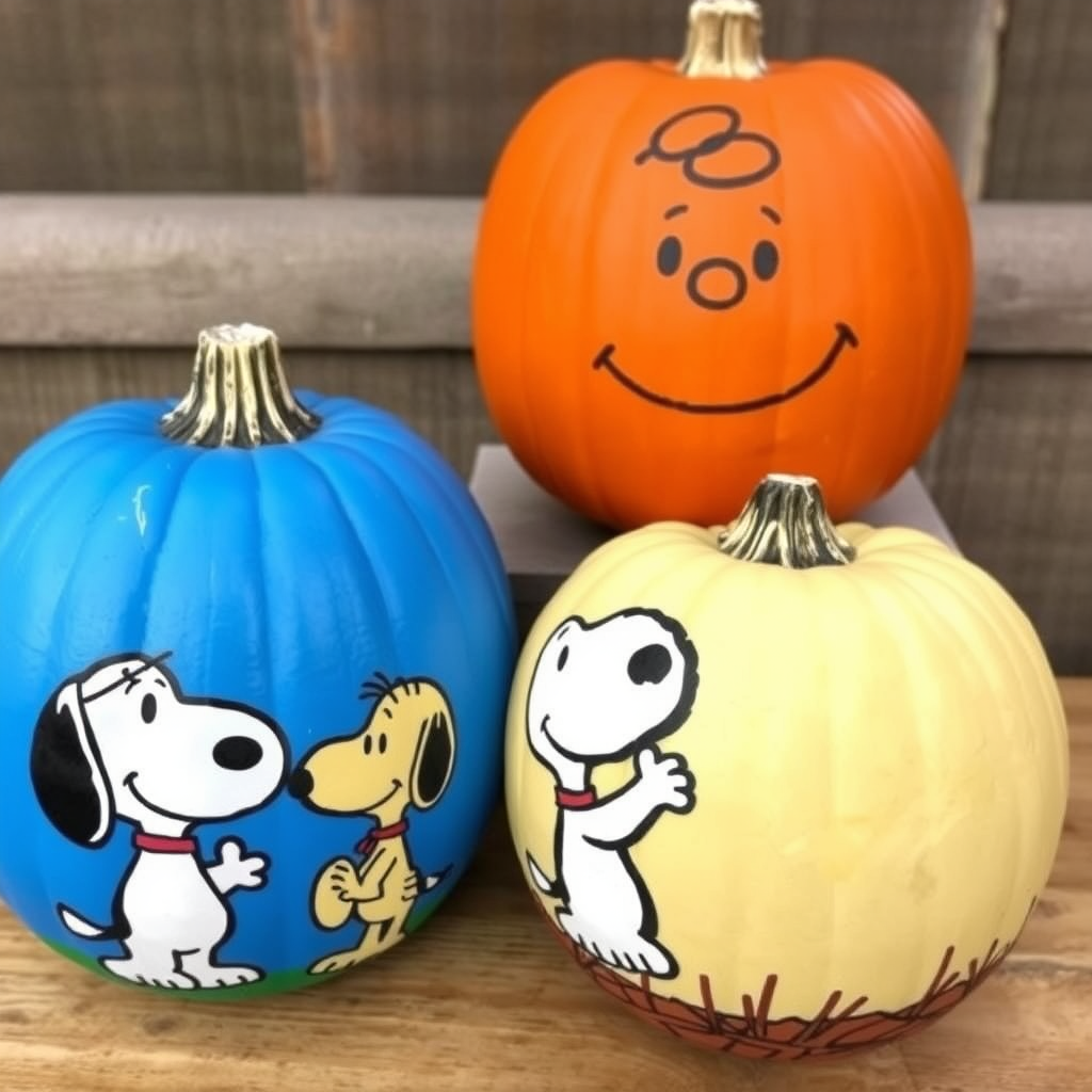 Best Snoopy Pumpkin Painting Ideas | Vondy