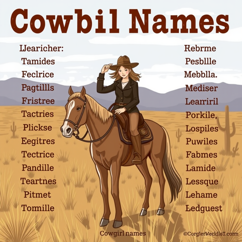 Best Cowgirl Name Generator | Vondy