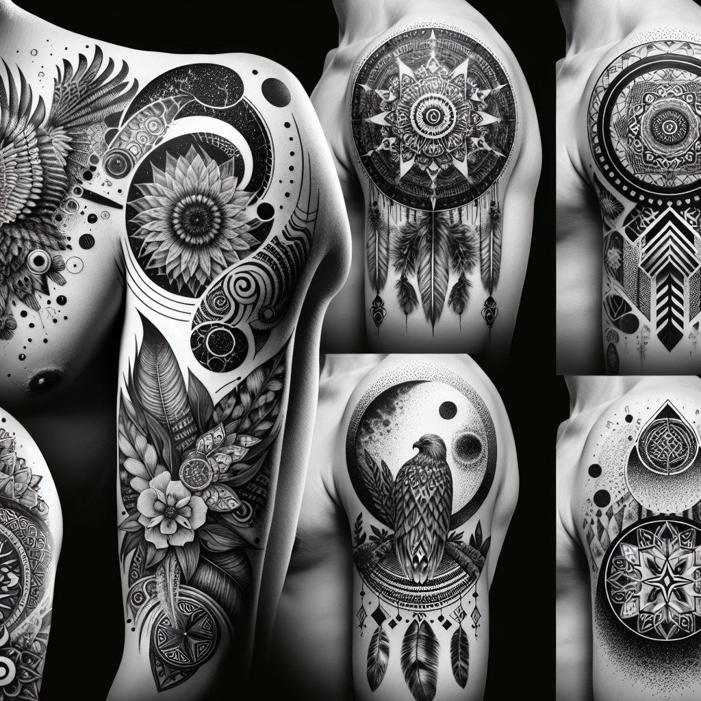 Best Realism Shoulder Tattoo Generator | Vondy