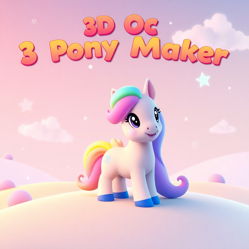 Best 3D Oc Pony Maker | Vondy