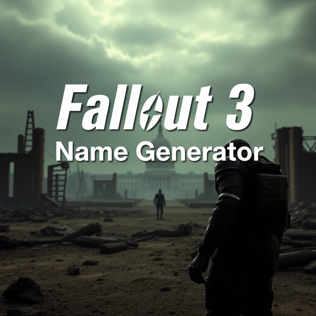 Best Fallout 3 Name Generator | Vondy