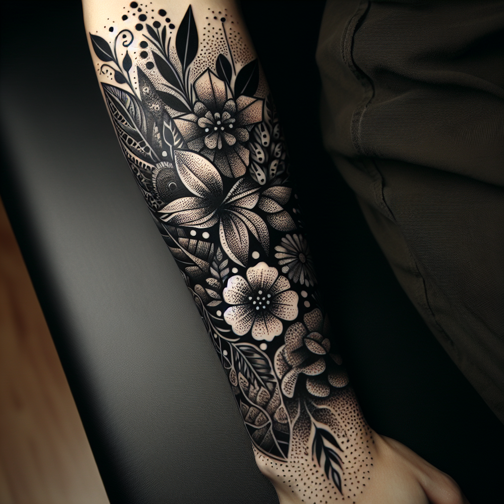 Best Dotwork Forearm Tattoo Generator | Vondy