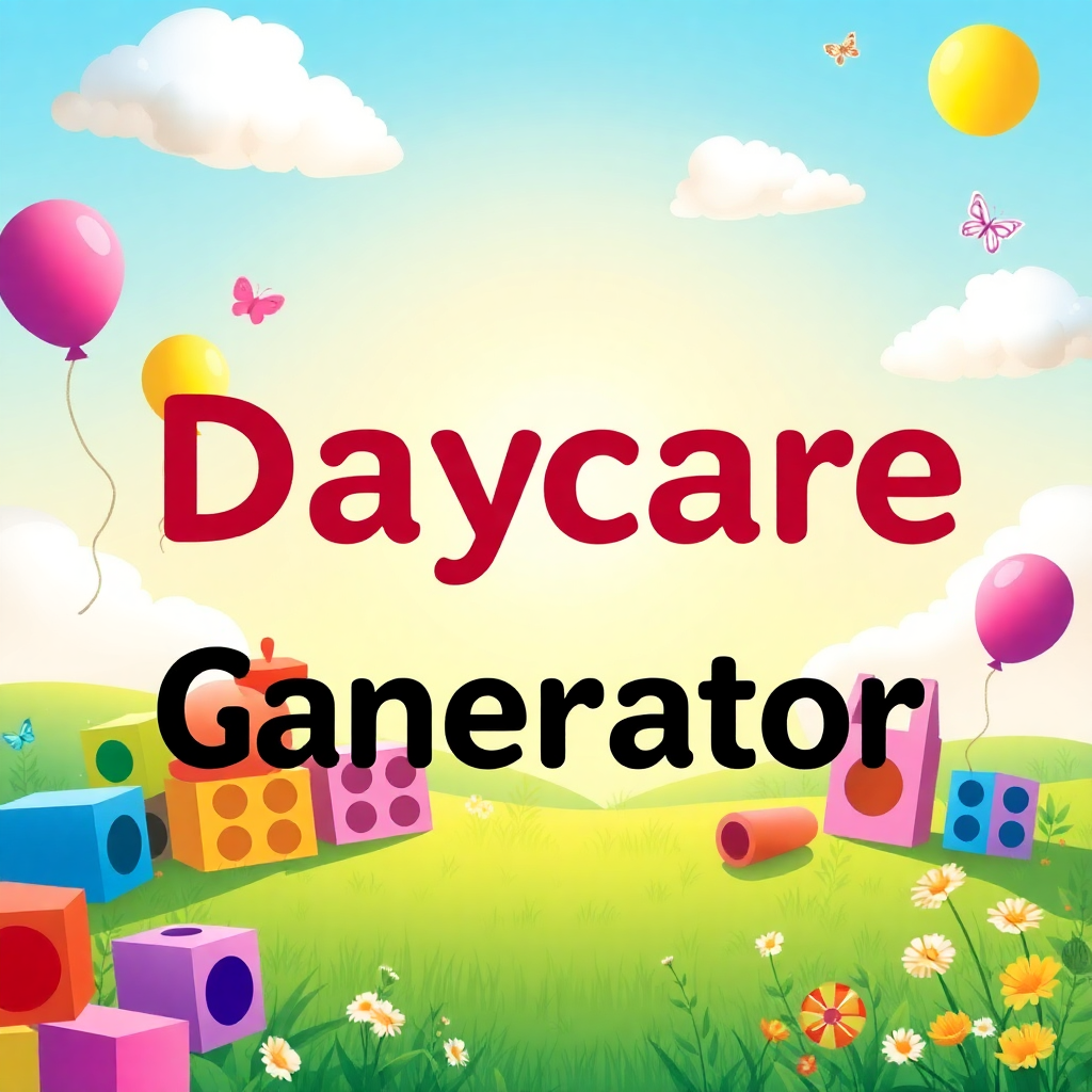 Best Daycare Name Ideas Generator | Vondy