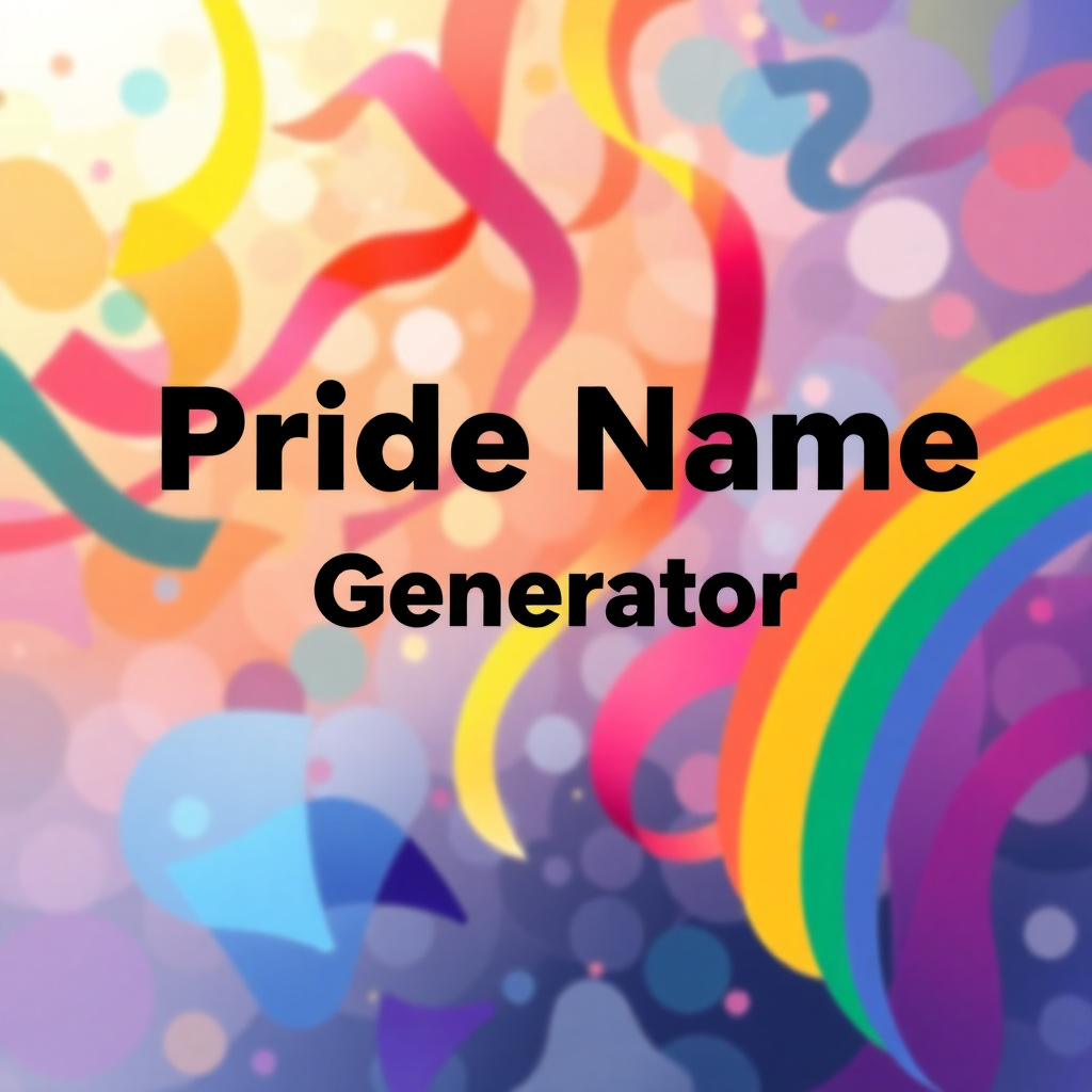 Best Pride Name Generator | Vondy