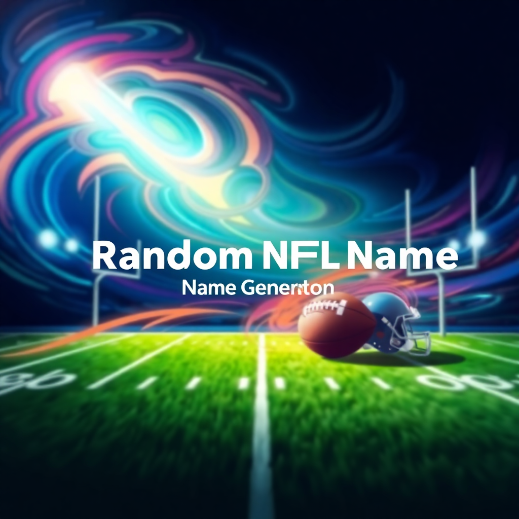 Best Random Nfl Name Generator | Vondy