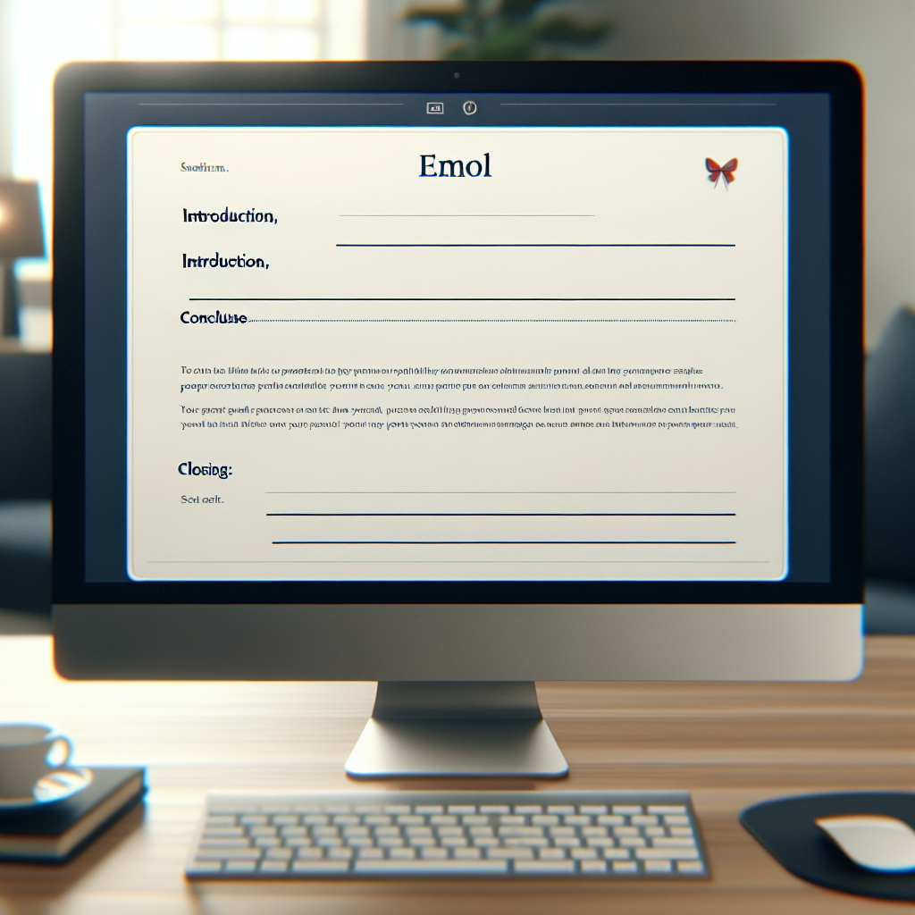 Best First Email Template | Vondy
