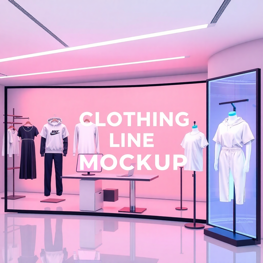 Best Clothing Line Mockup | Vondy