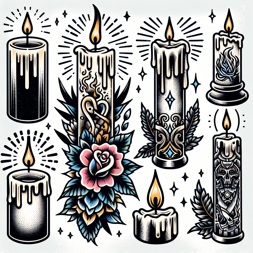 Best Candle Tattoo Ideas | Vondy