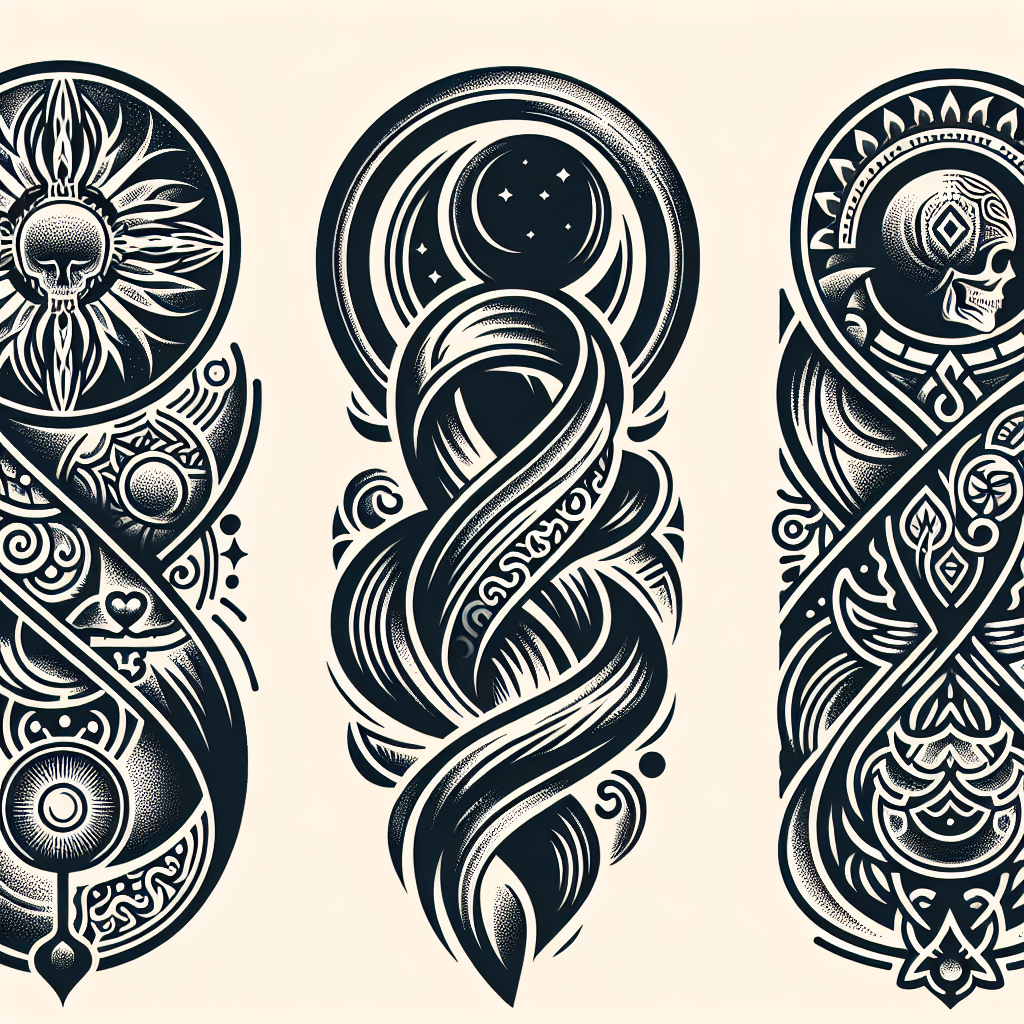 Tribal Cancer Survivor Tattoos