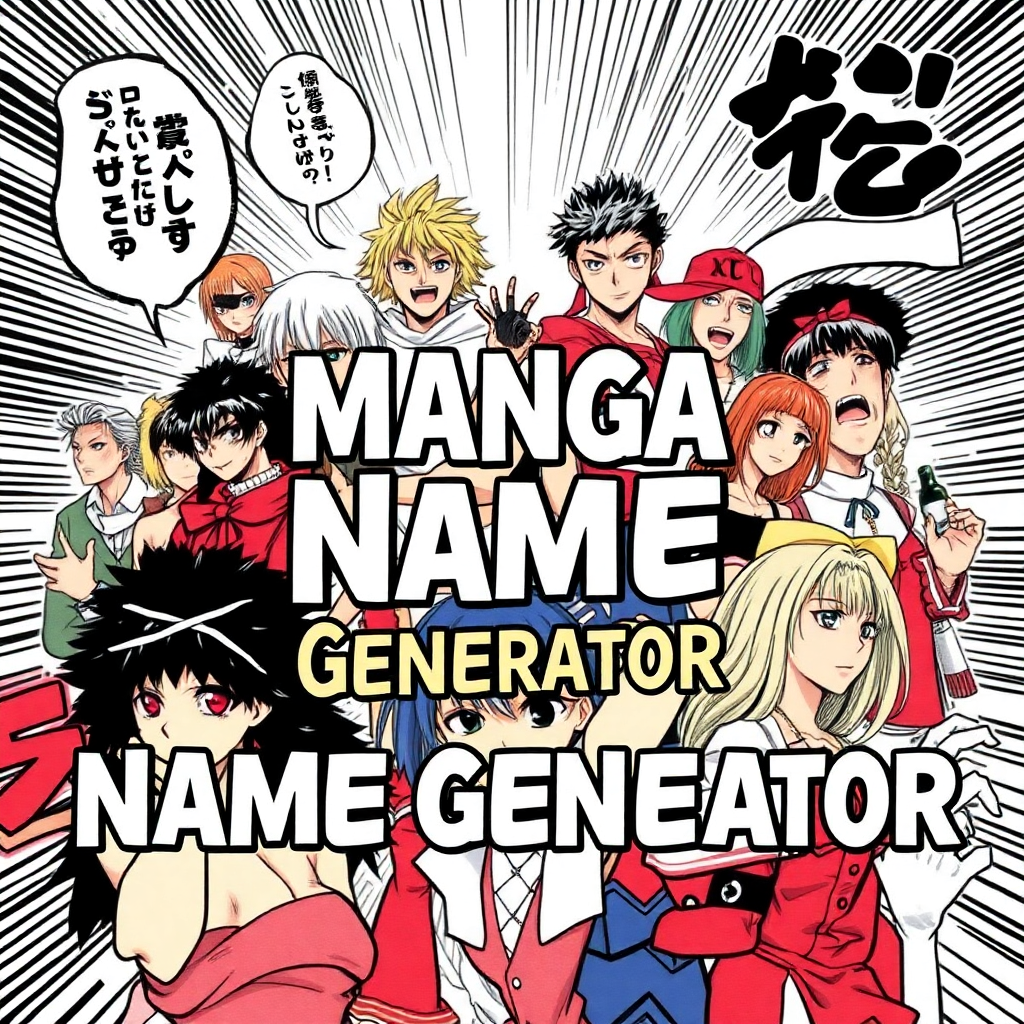 Best Manga Name Generator | Vondy