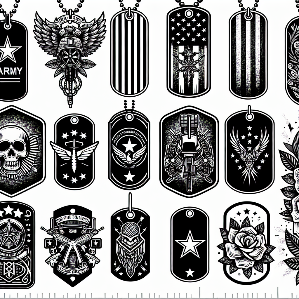 Best Army Dog Tag Tattoo Ideas | Vondy
