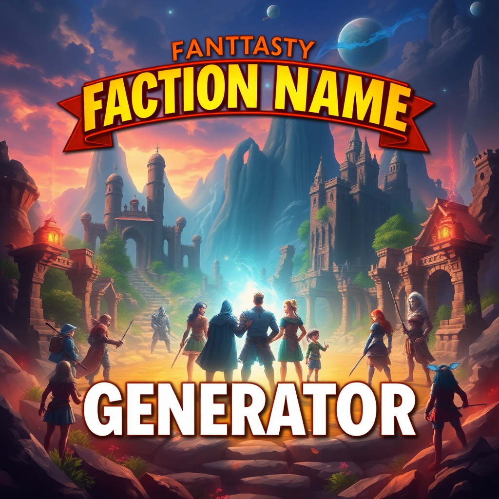 Best Fantasy Faction Name Generator | Vondy
