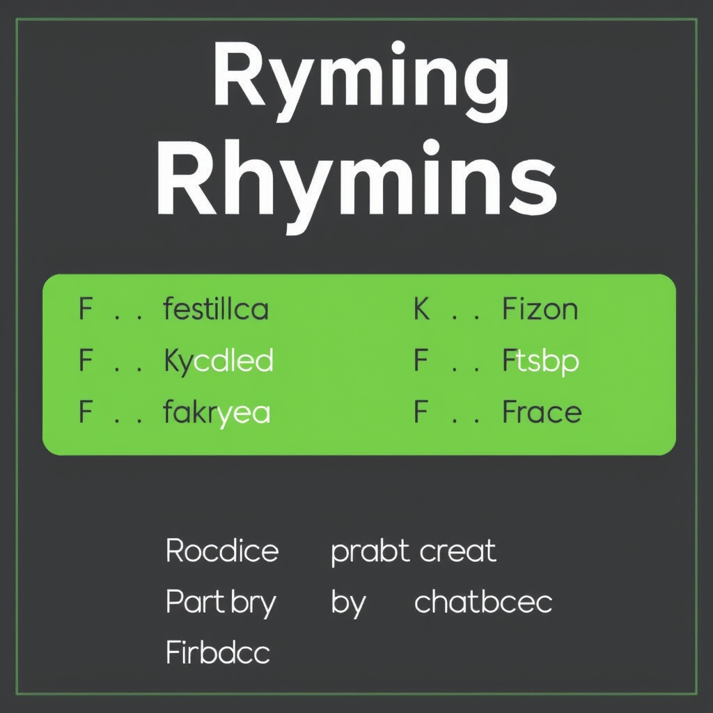 Best Name Rhyme Generator | Vondy