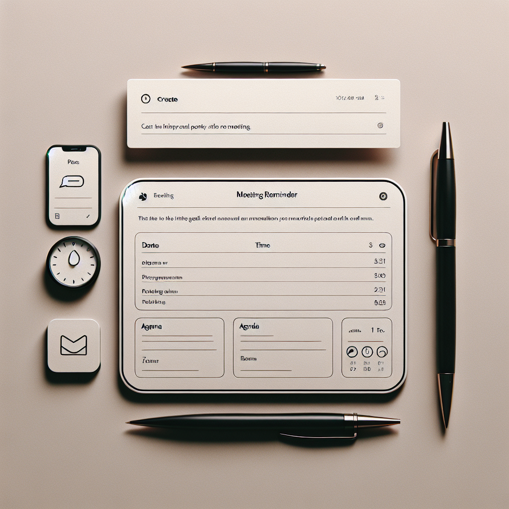 Best Meeting Reminder Email Template | Vondy