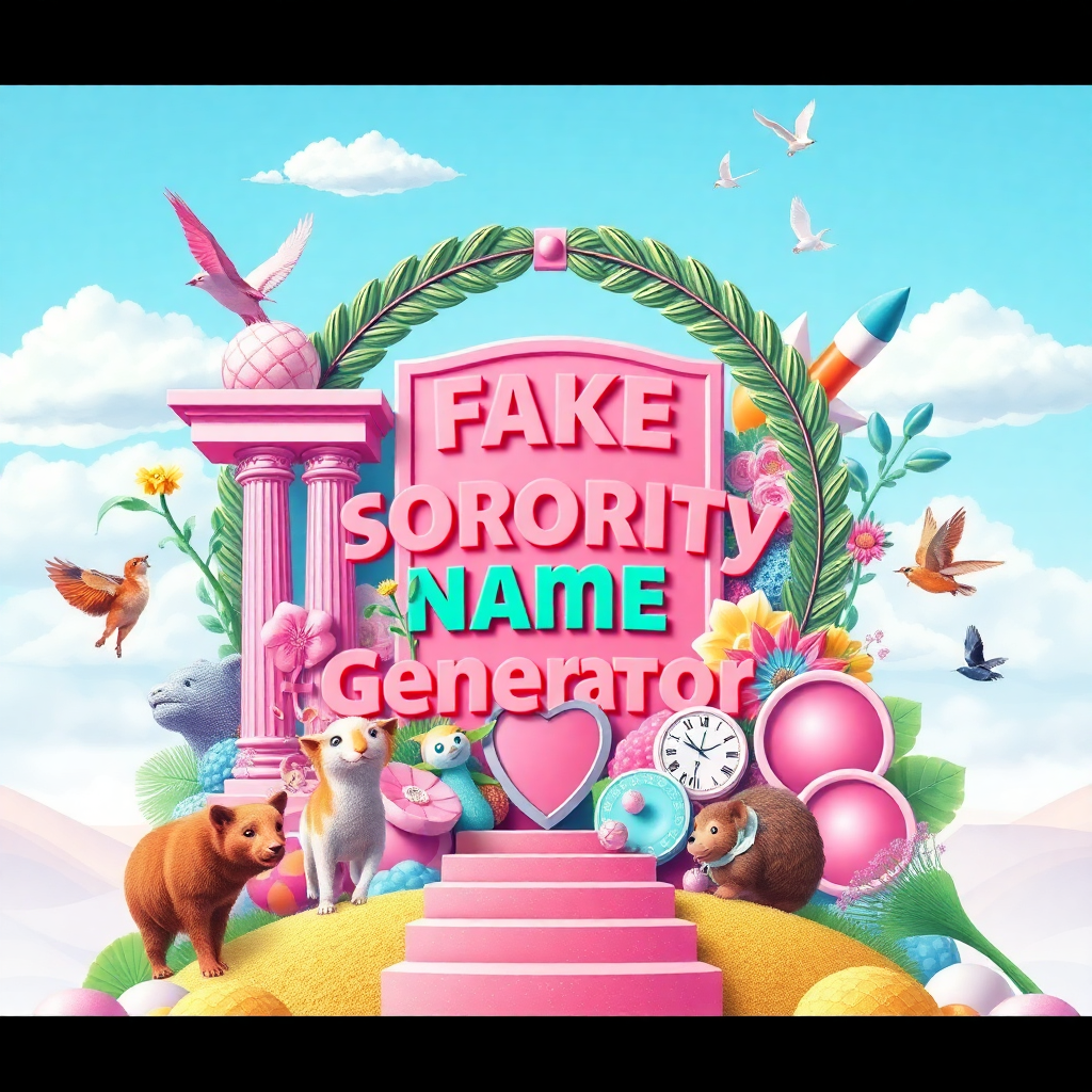 Best Fake Sorority Name Generator | Vondy