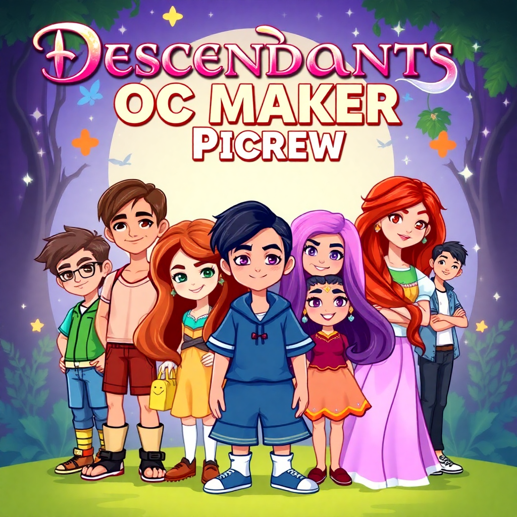 Best Descendants Oc Maker Picrew | Vondy