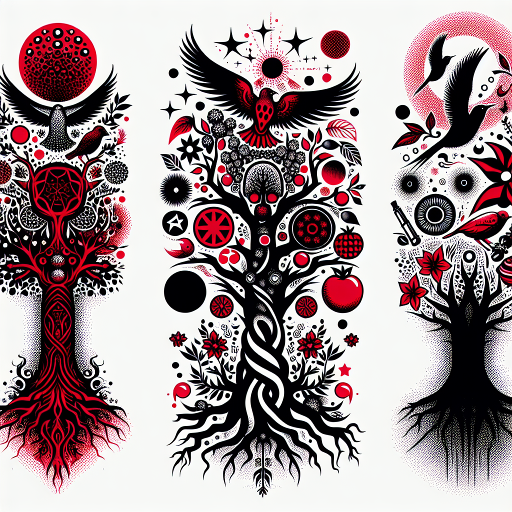 Best Trash Polka Tree Tattoo Generator | Vondy