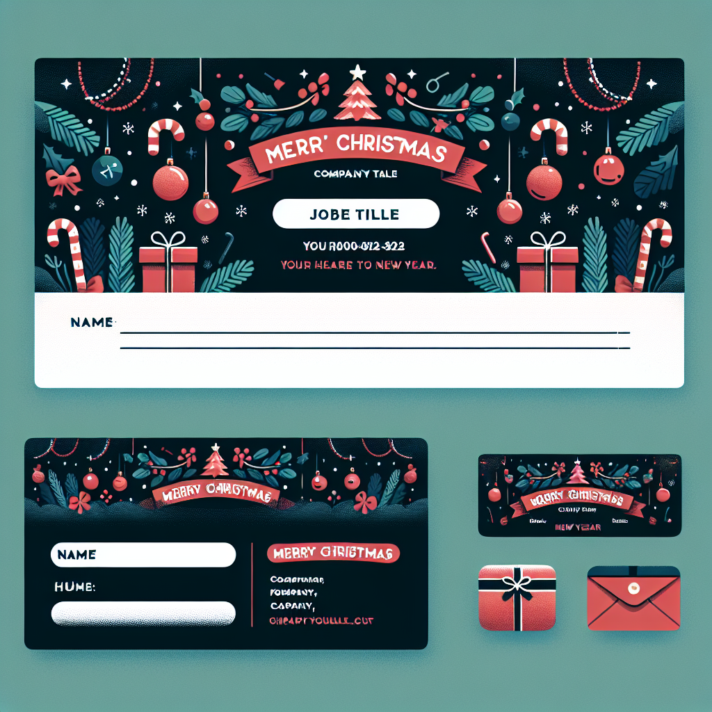 Best Happy New Year Email Signature Template | Vondy