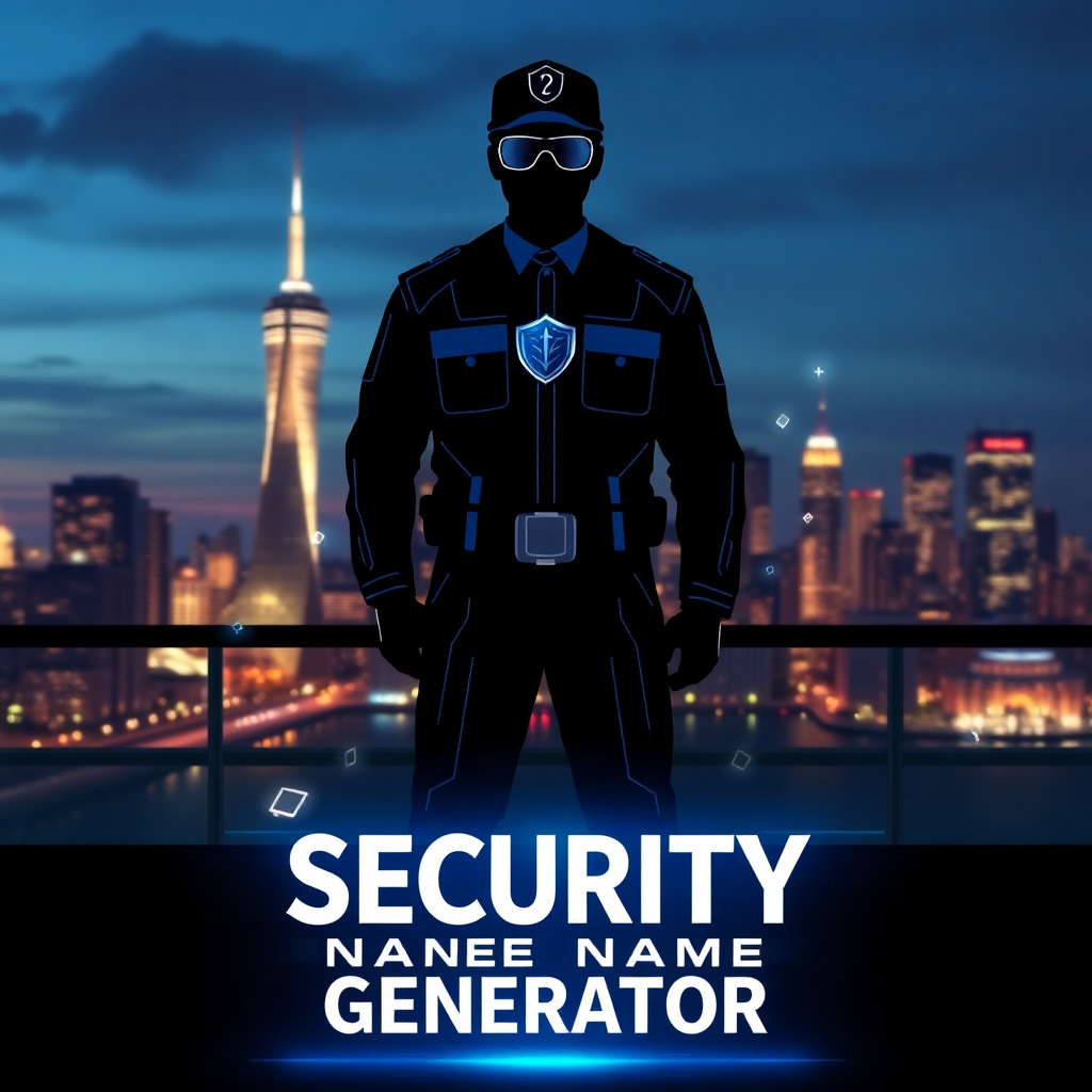 Best Security Guard Name Generator | Vondy