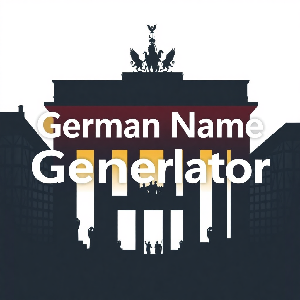 Best German Name Generator Male | Vondy
