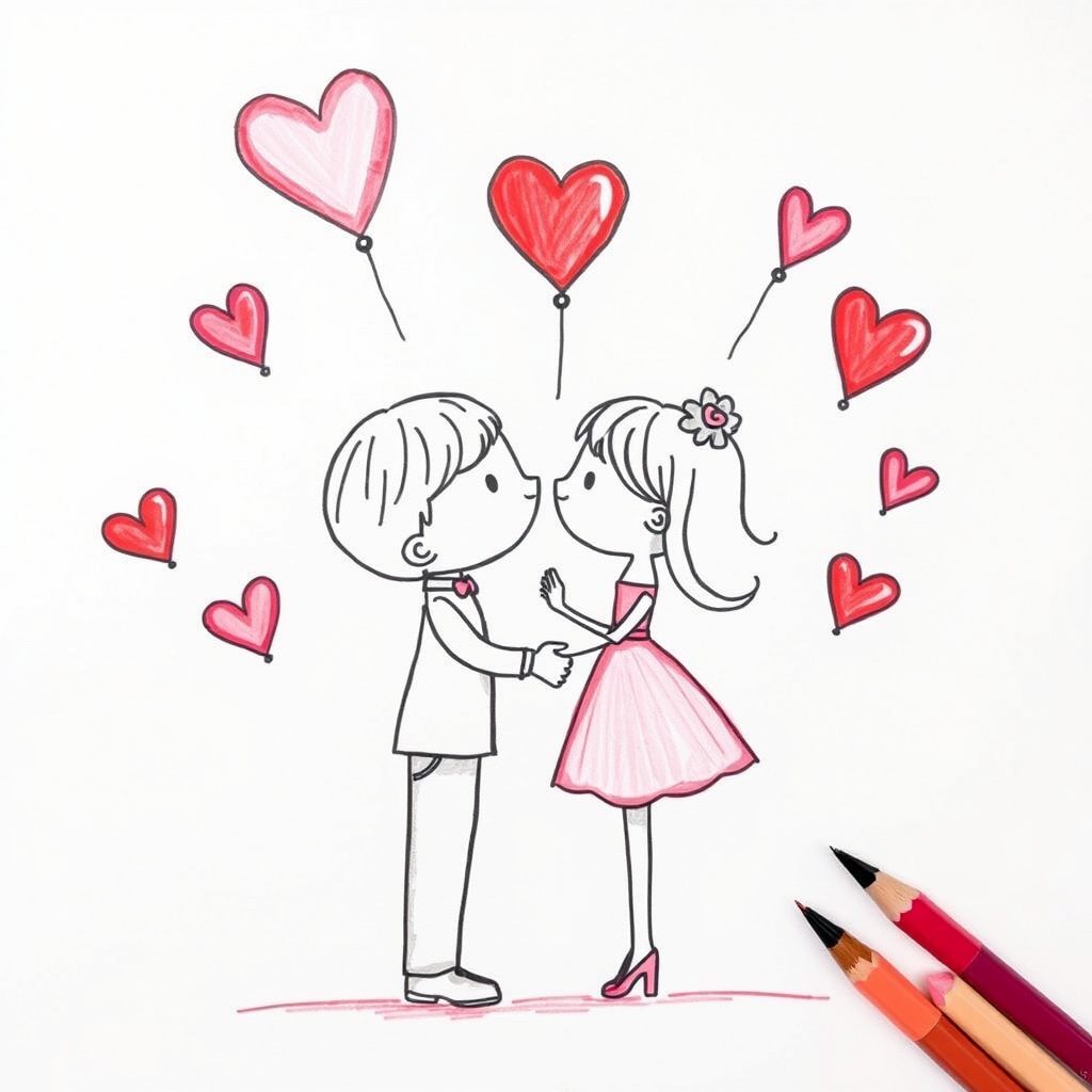 Best Valentines Day Drawing Ideas Easy | Vondy