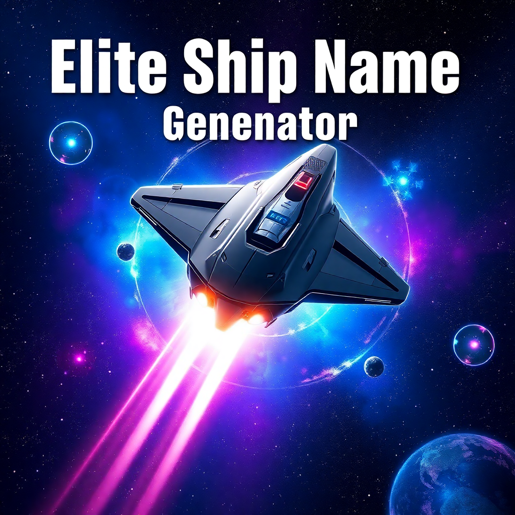 Best Elite Ship Name Generator | Vondy