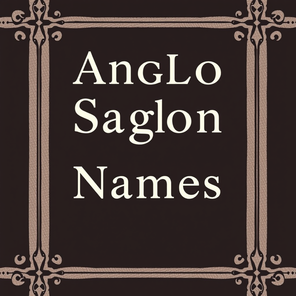 Best Anglo Saxon Name Generator | Vondy
