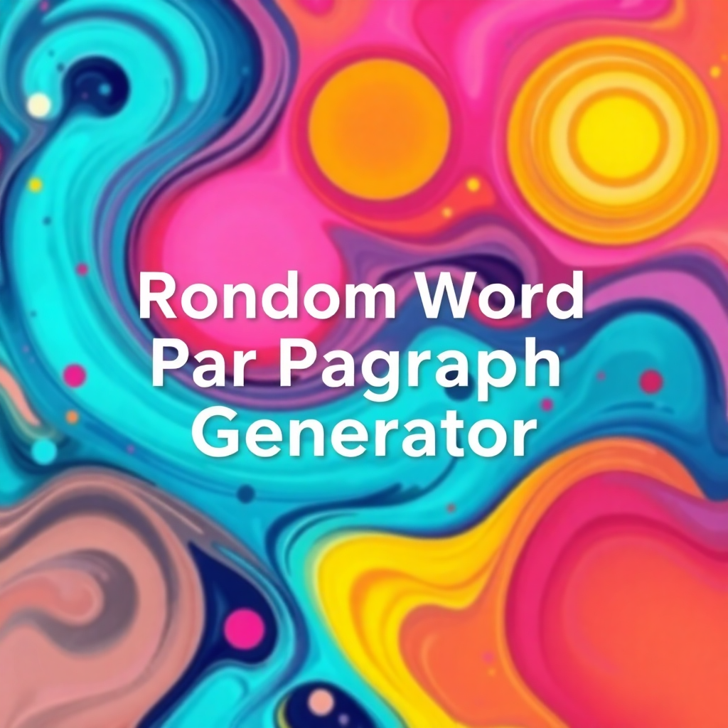 Best Random Word Paragraph Generator | Vondy