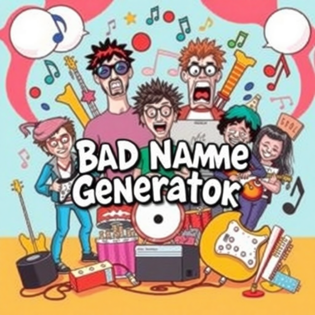 Best Bad Band Name Generator | Vondy