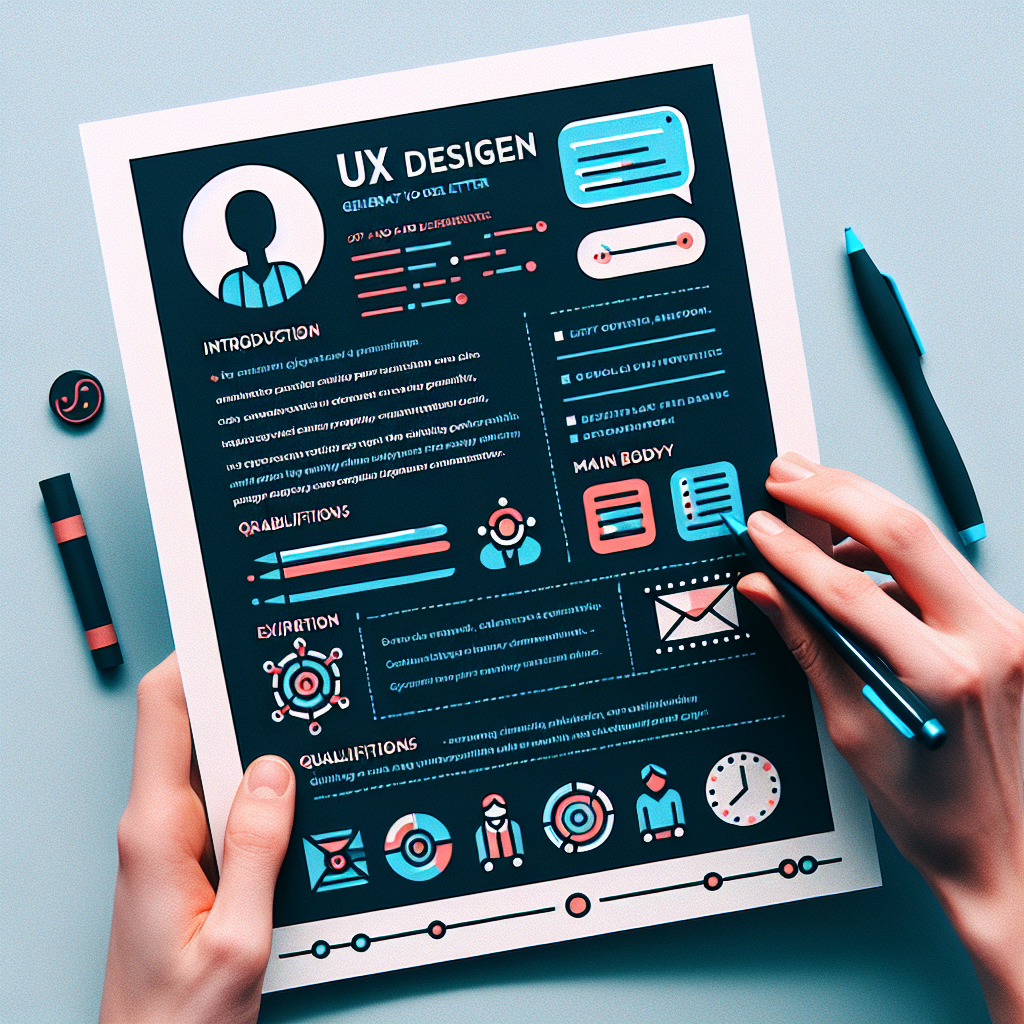 Best Ux Designer Cover Letter Generator | Vondy