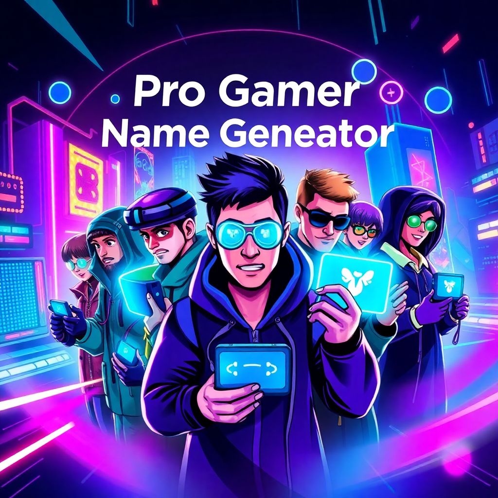Best Pro Gamer Name Generator | Vondy