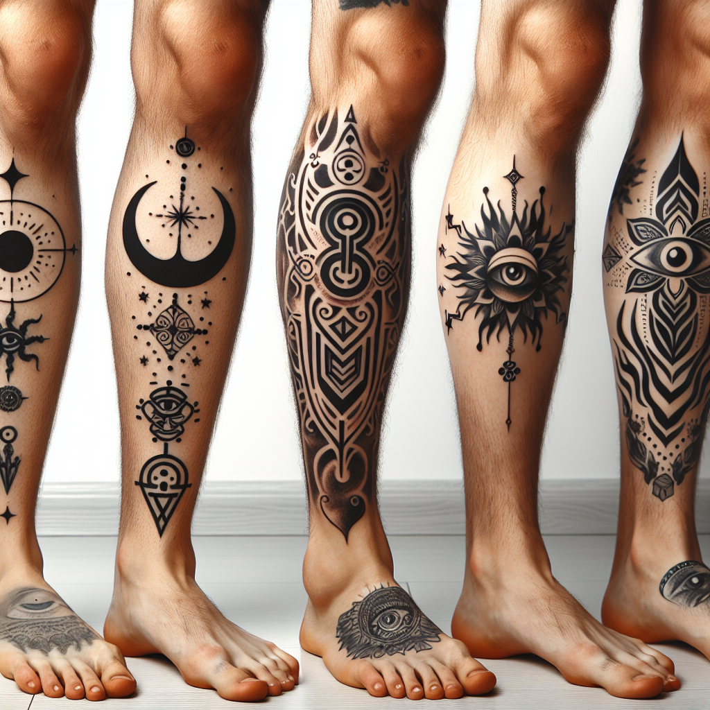 Best Leg Tattoo Ideas For Men Small | Vondy