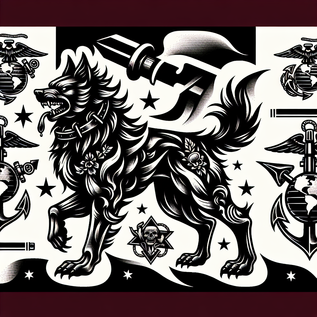 Best Devil Dog Tattoo Ideas | Vondy