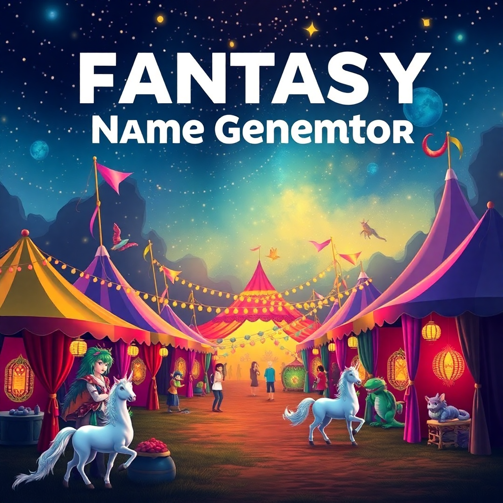 Best Fantasy Festival Name Generator | Vondy