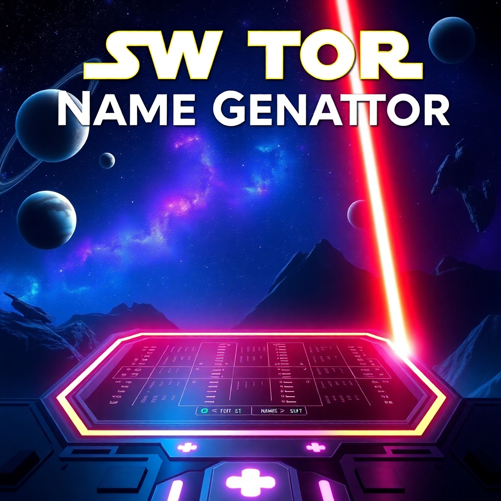 Best Swtor Name Generator | Vondy