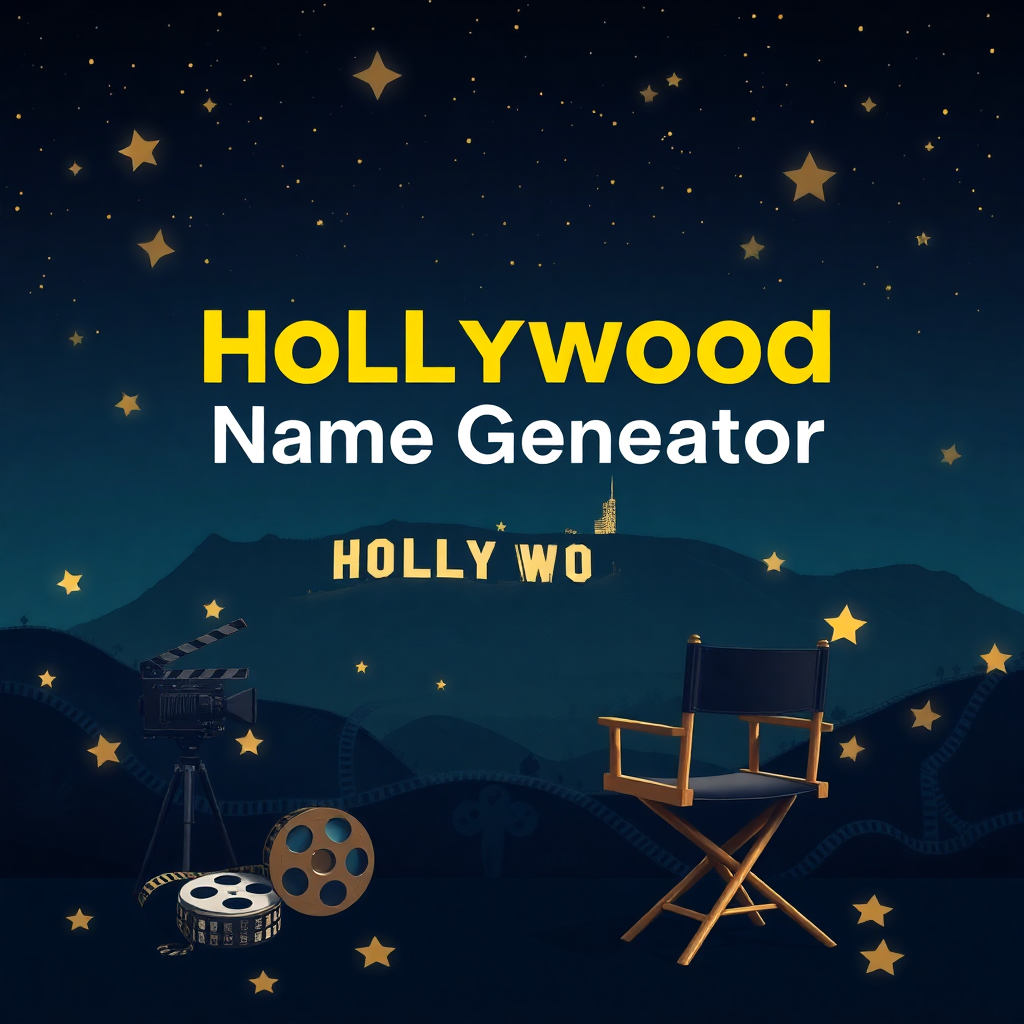 Best Hollywood Name Generator | Vondy