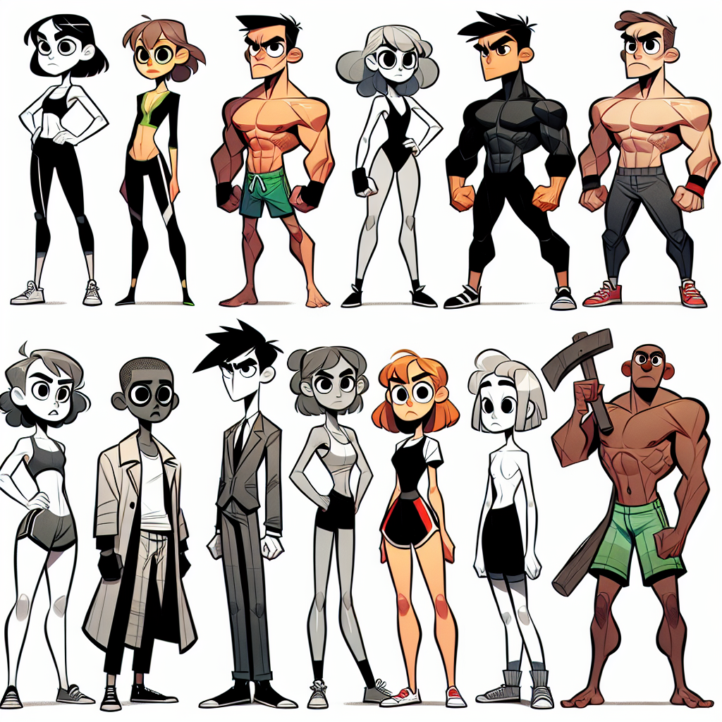 Best Cartoon Static Pose Generator | Vondy