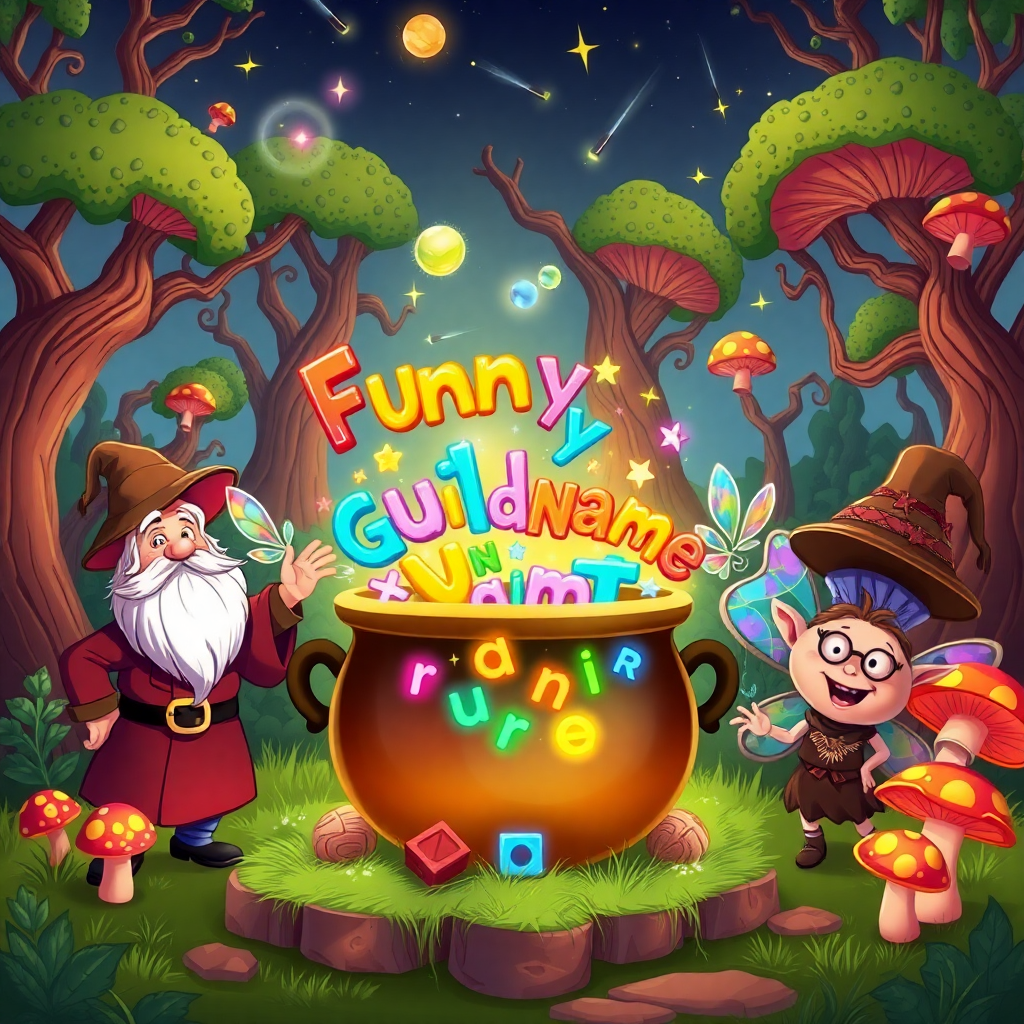 Best Funny Guild Name Generator | Vondy