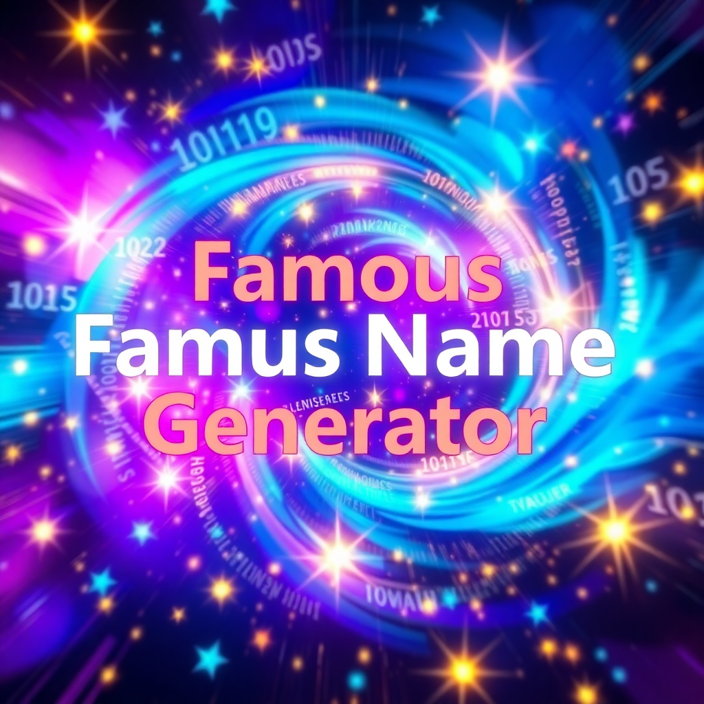 Best Famous Name Generator | Vondy