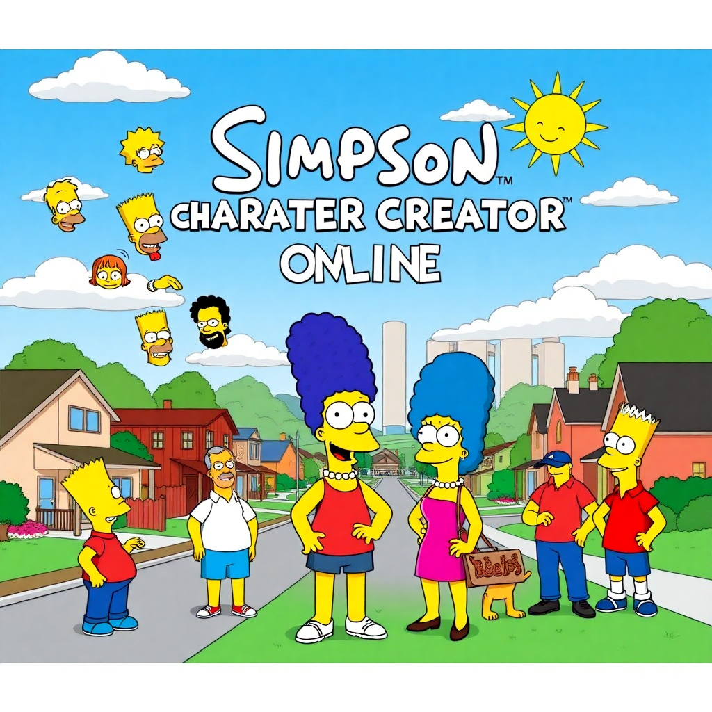 Best Simpson Character Creator Online | Vondy