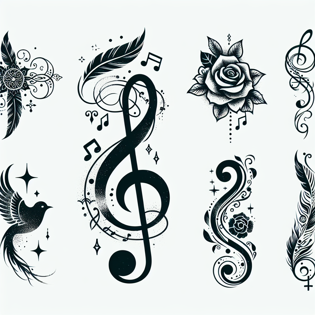 Best Treble Clef Tattoo Ideas | Vondy