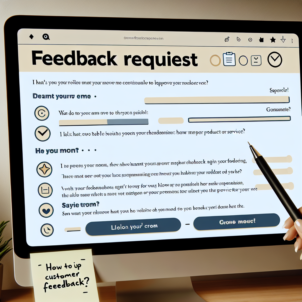 Best Product Feedback Email Template | Vondy