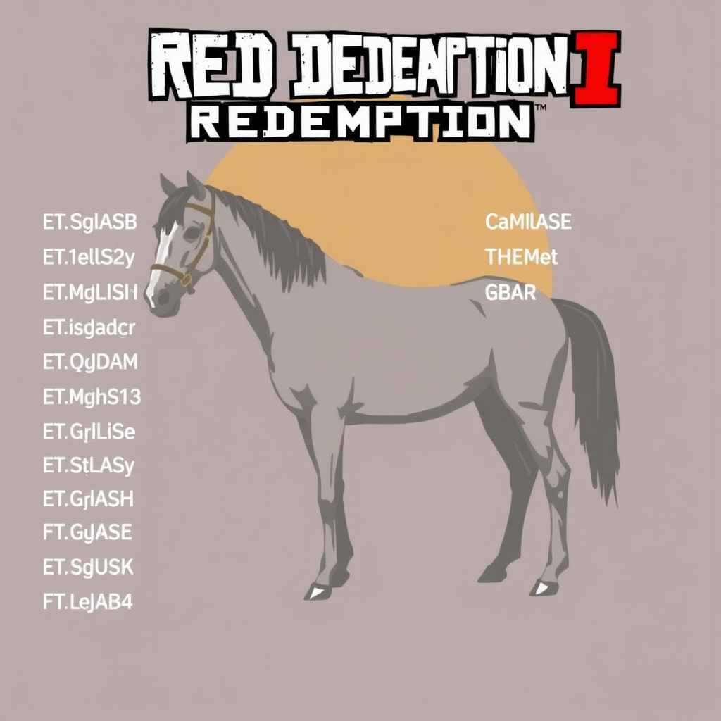 Best Horse Name Generator Rdr2 | Vondy