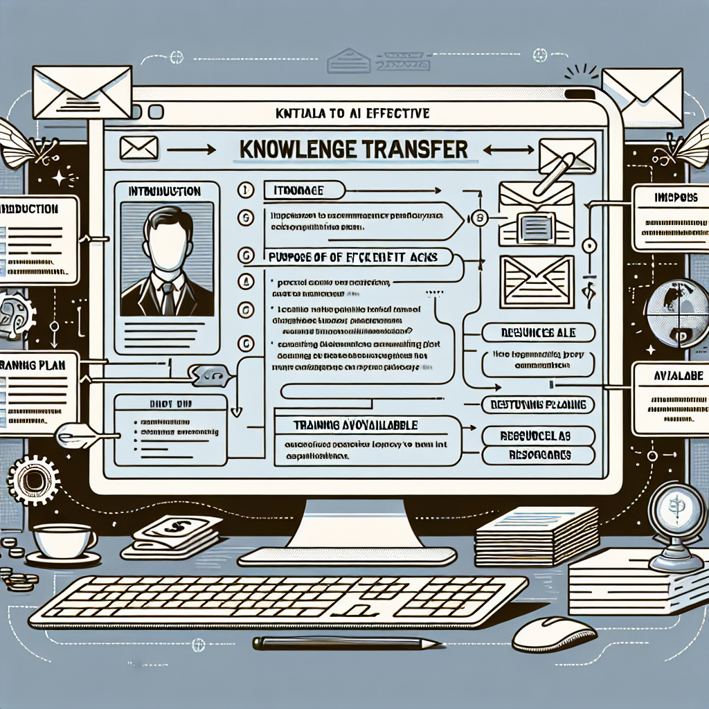 Best Knowledge Transfer Email Template | Vondy