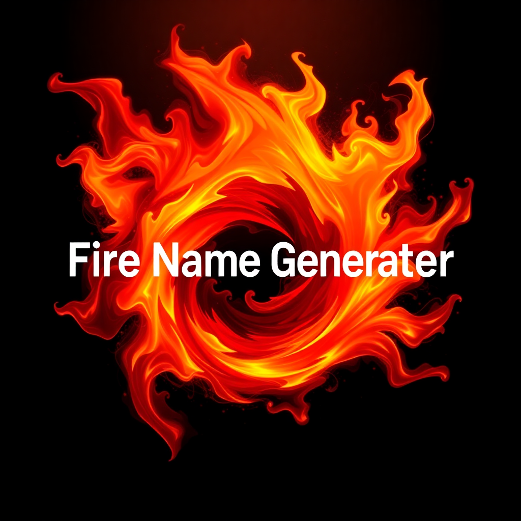 Best Fire Name Generator | Vondy