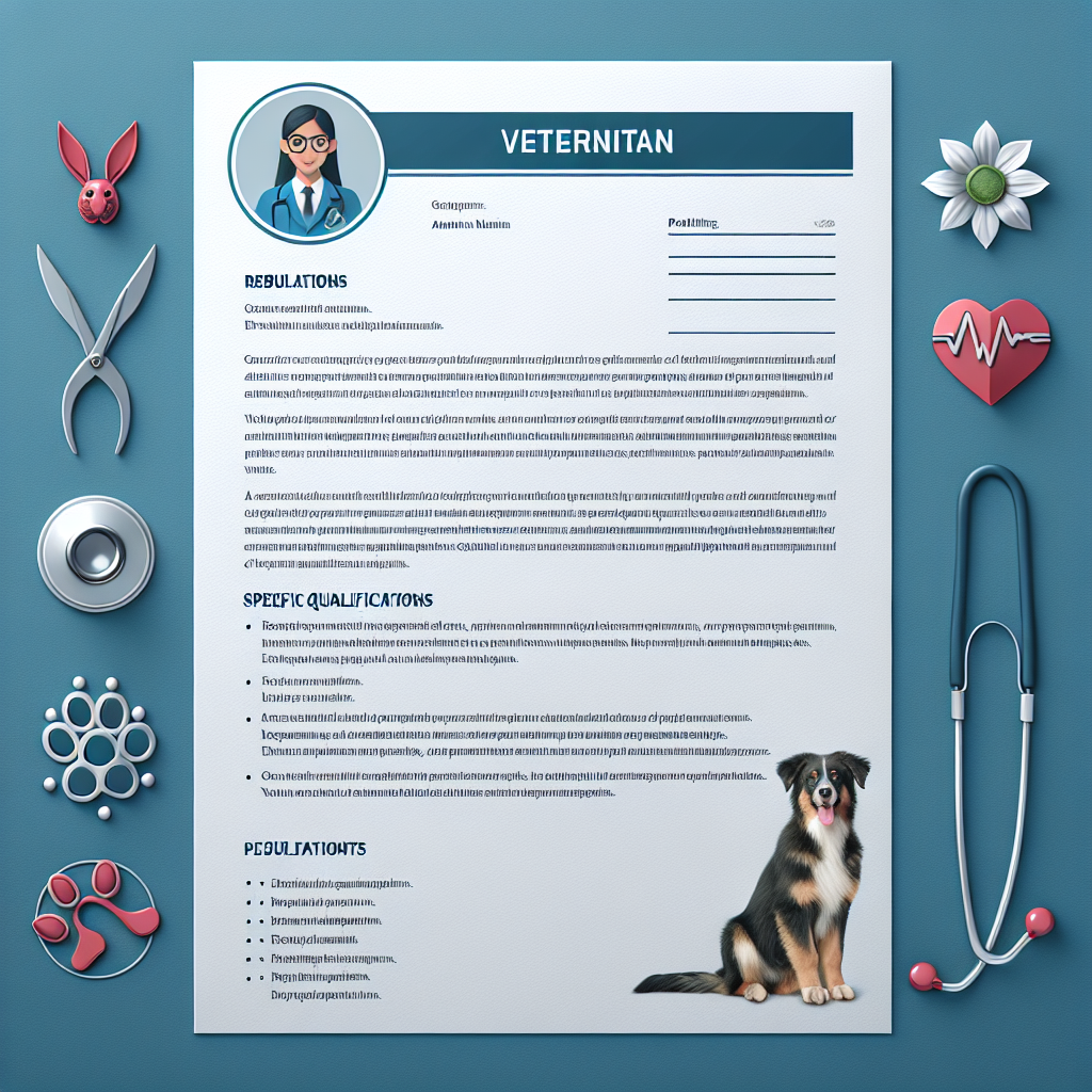 Best Veterinarian Cover Letter Generator | Vondy